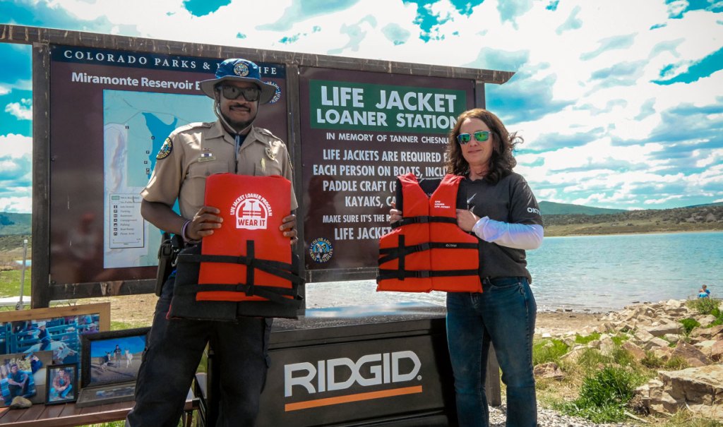 CPW opens life jacket loaner station at Miramonte Reservoir in memory ...